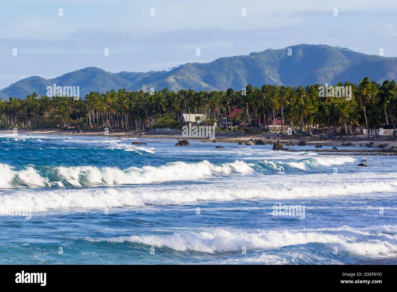 Surfing in Mati, Davao Oriental, Philippines Stock Photo - Alamy