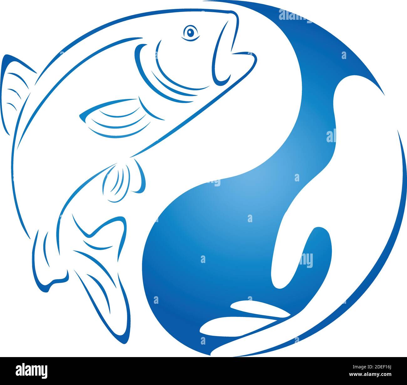Trout, fish, fishing, sport, logo Stock Vector Image & Art - Alamy