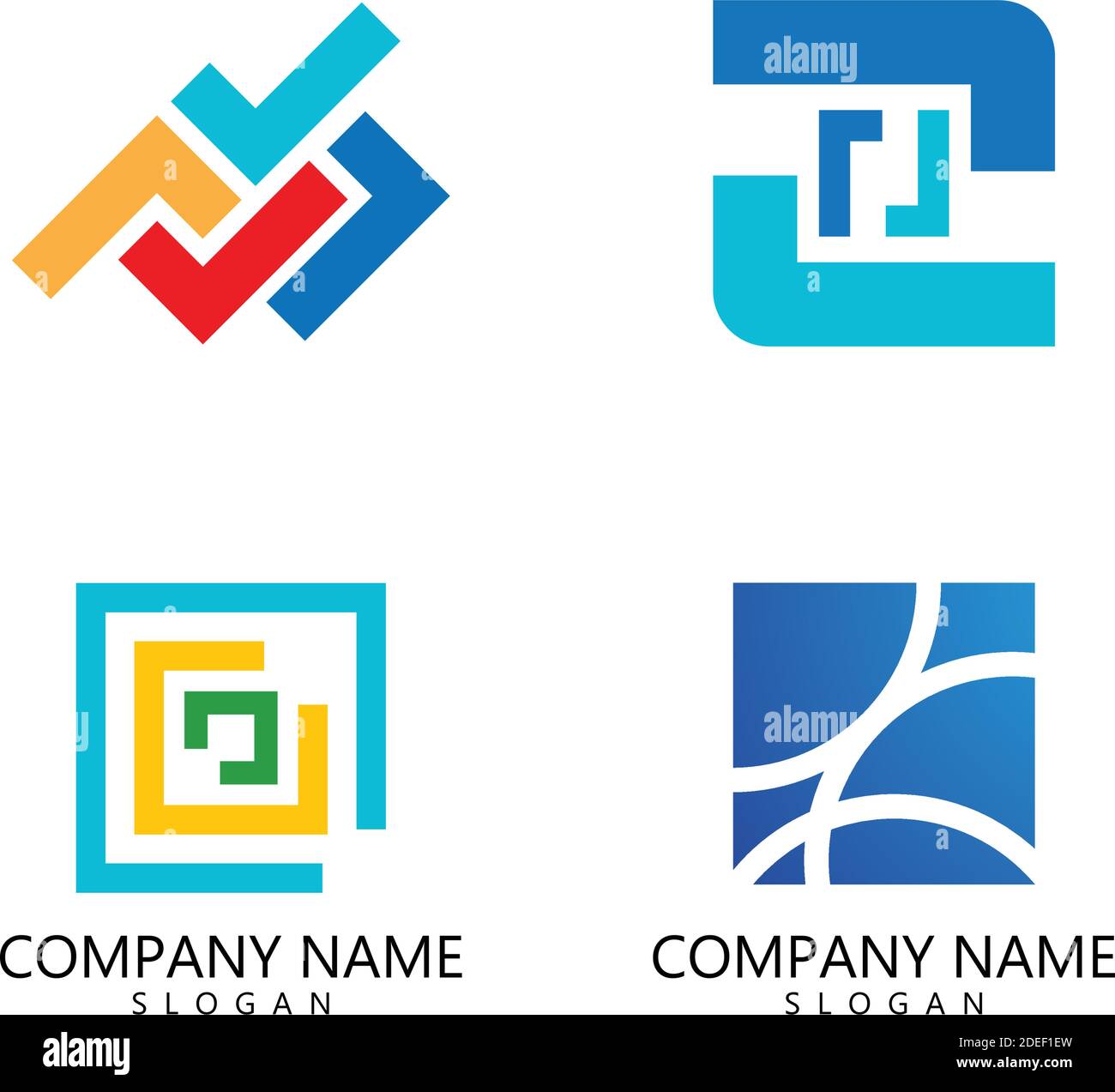Dynamic butterfly logo Stock Vector Images - Alamy