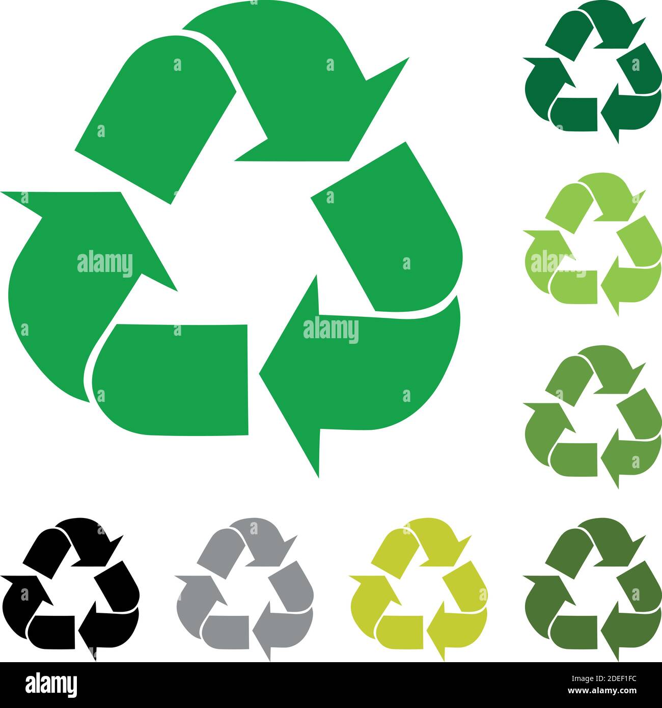 Recycling arrows, recycling sign, environment, logo Stock Vector Image ...