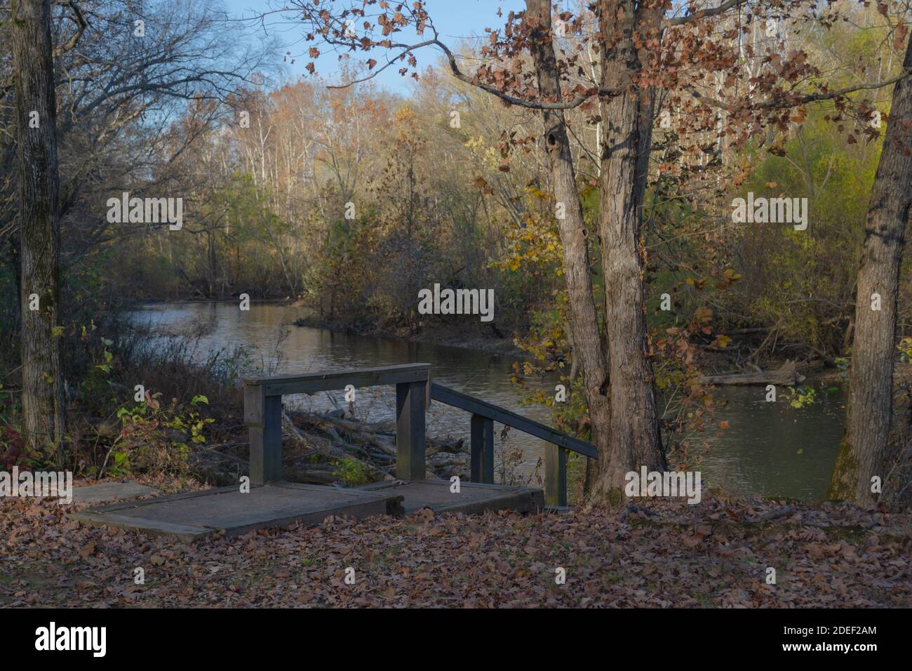 Current River in Missouri during early November Stock Photo - Alamy