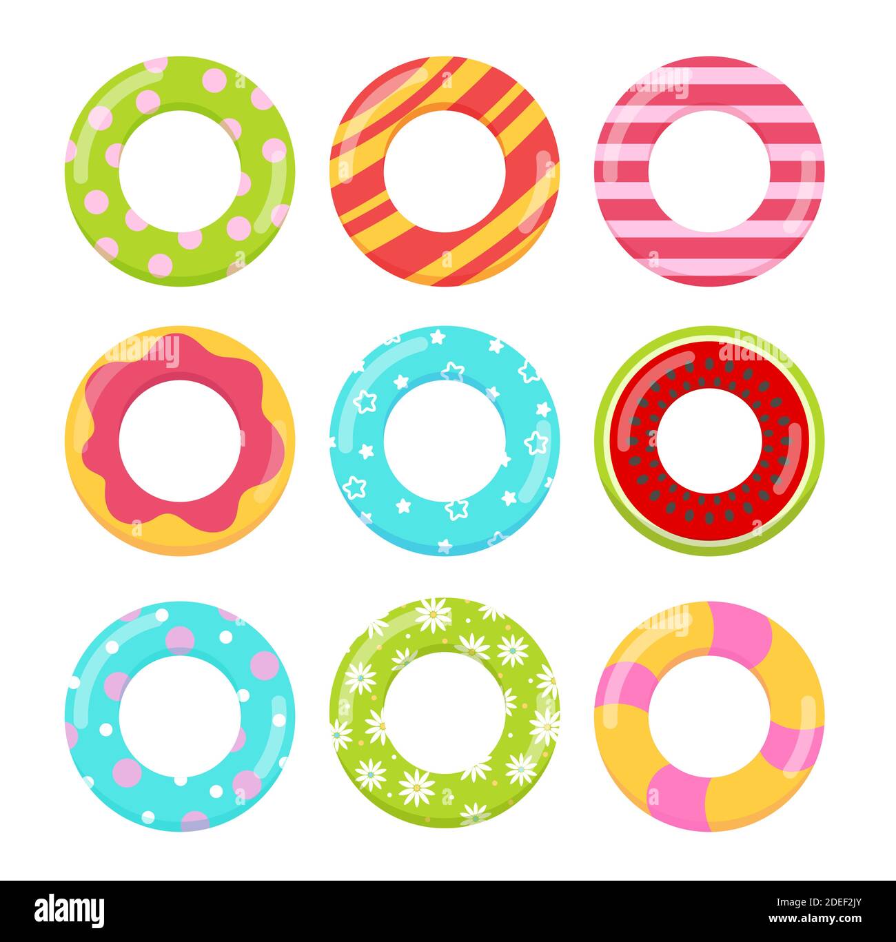 Plastic rings Stock Vector Images - Alamy