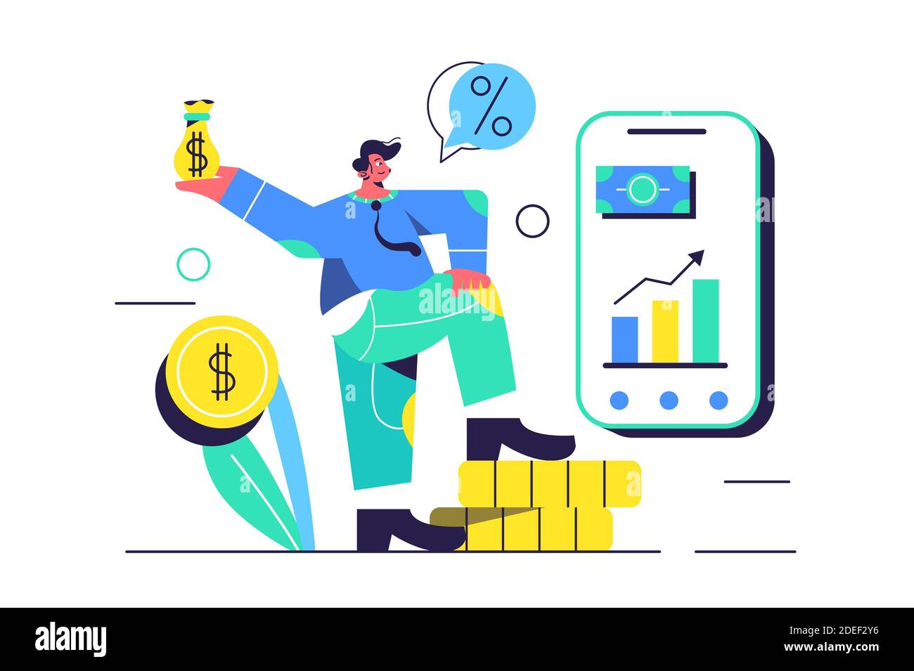 Budget planning financial allocation Stock Vector Images - Alamy