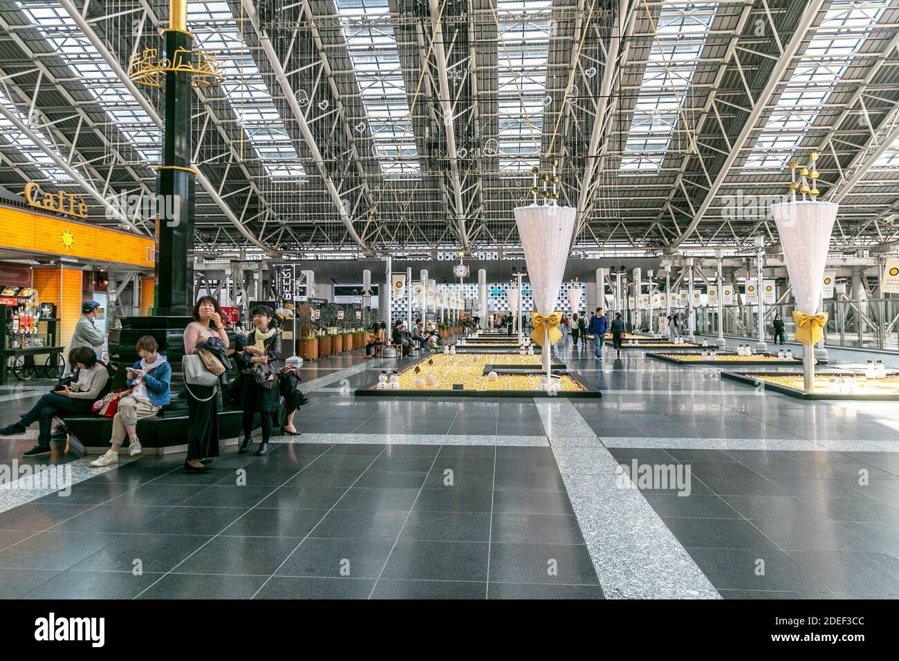 Underground walkways and tunnels leading to shops stores and railways ...