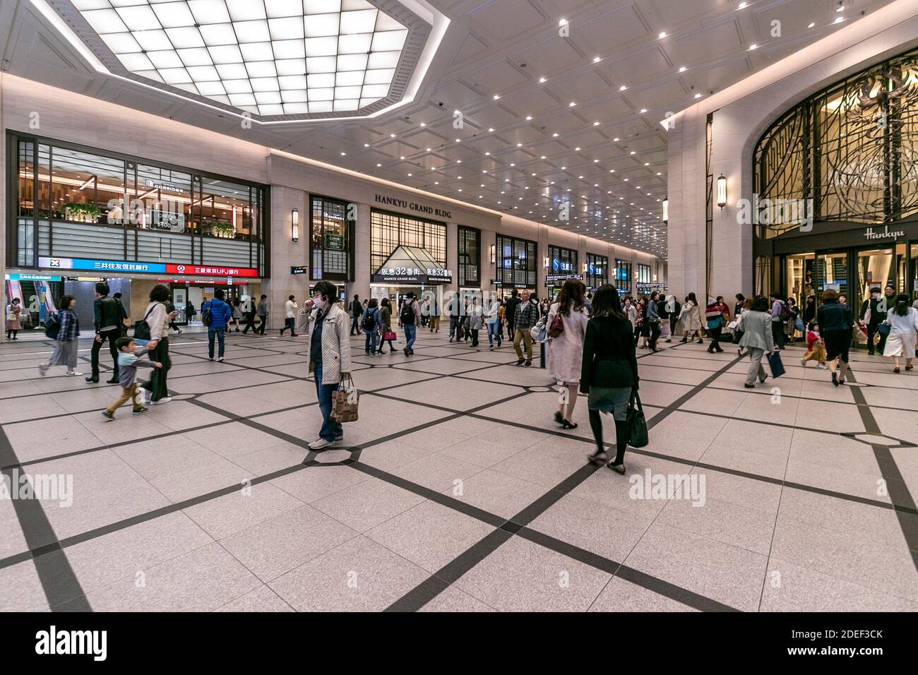 Underground walkways and tunnels leading to shops stores and railways ...
