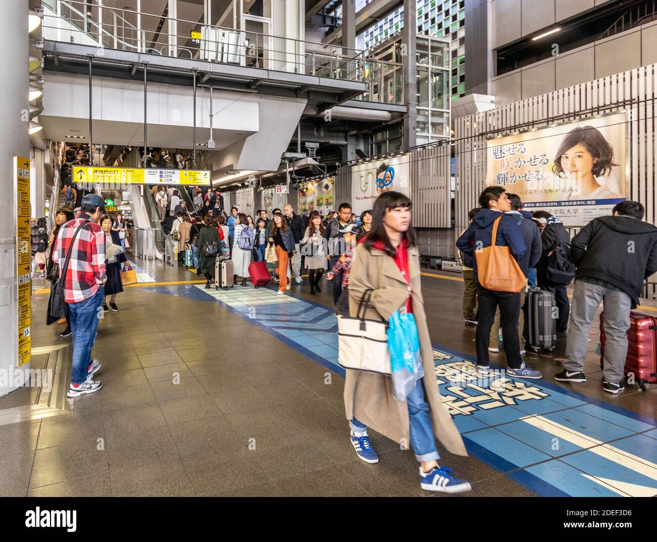 Underground walkways and tunnels leading to shops stores and railways ...