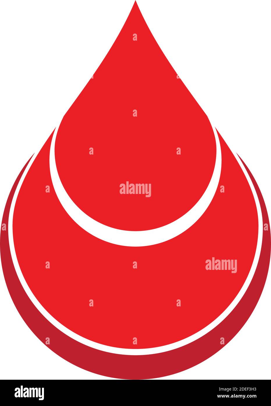 Blood ilustration logo vector template Stock Vector Image & Art - Alamy