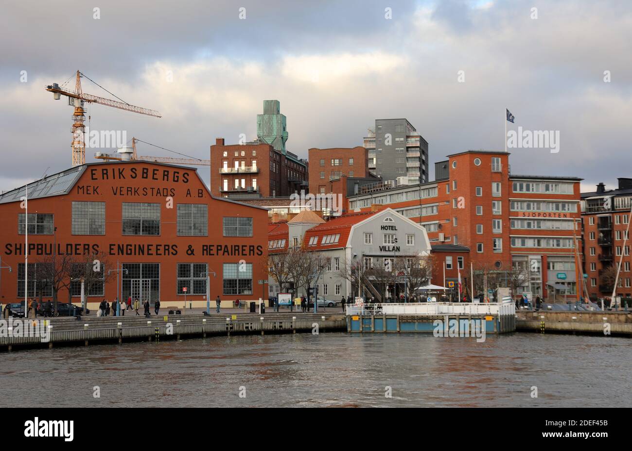 Former Eriksberg shipyard in Gothenburg Stock Photo - Alamy