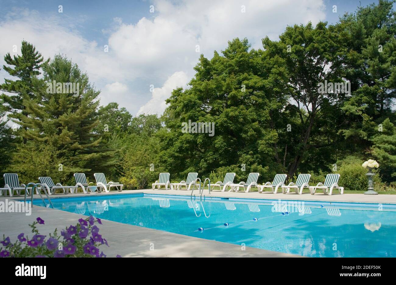 Resort Swimming Pool Stock Photo - Alamy
