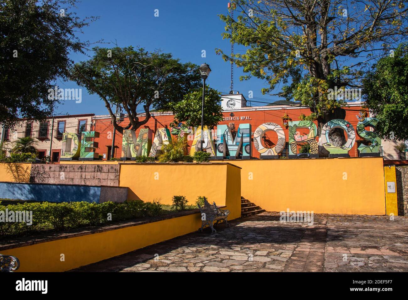 The Misión Santa María del Agua de Landa Franciscan mission in the ...