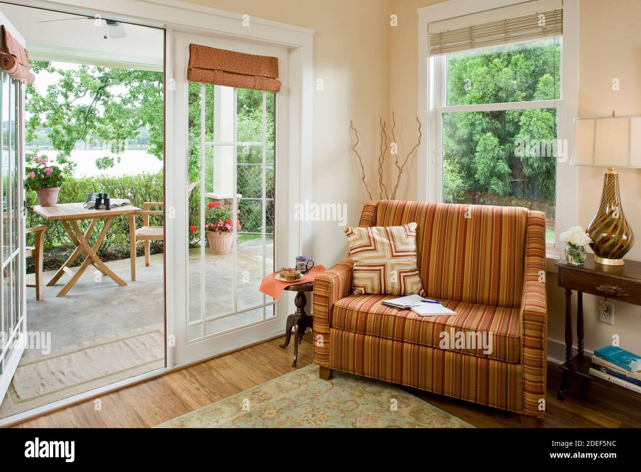 Back porch hi-res stock photography and images - Alamy