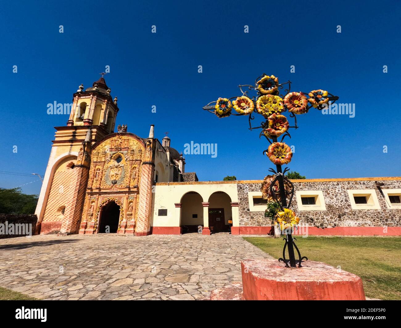 The Misión San Miguel Concá Franciscan mission in the Sierra Gorda ...