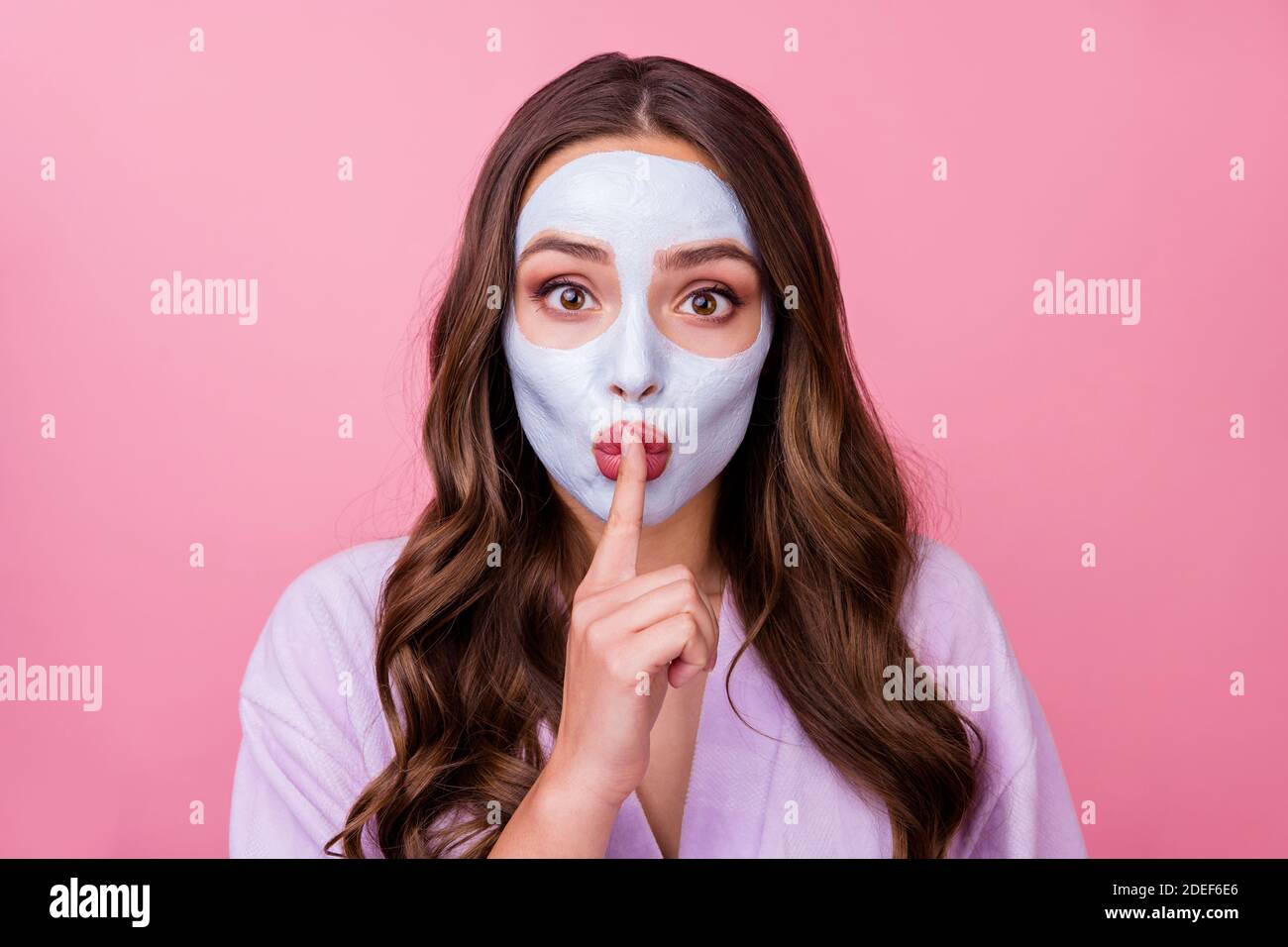 Shhh Lips High Resolution Stock Photography and Images - Alamy