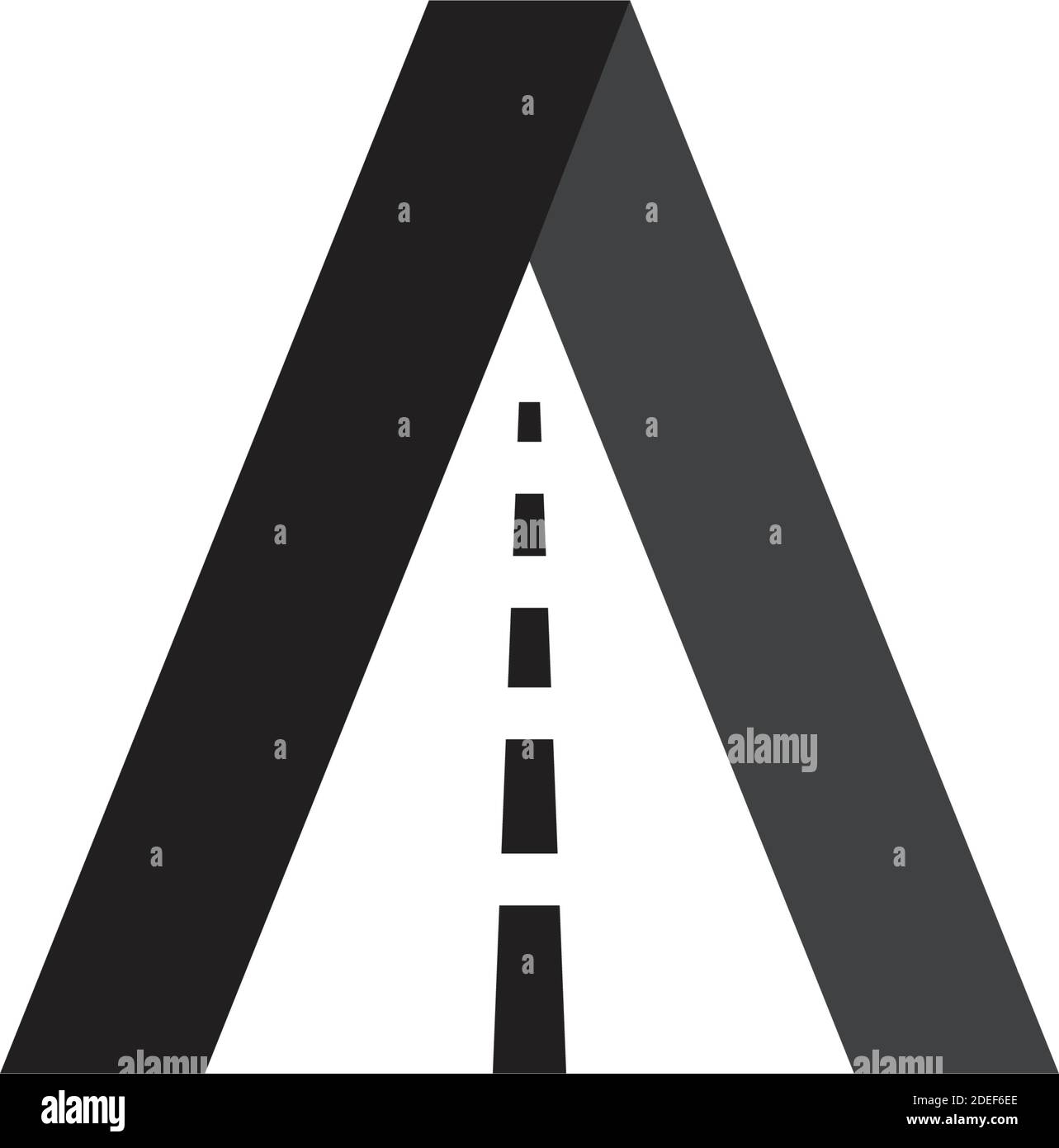 way logo vector template illustration Stock Vector Image & Art - Alamy