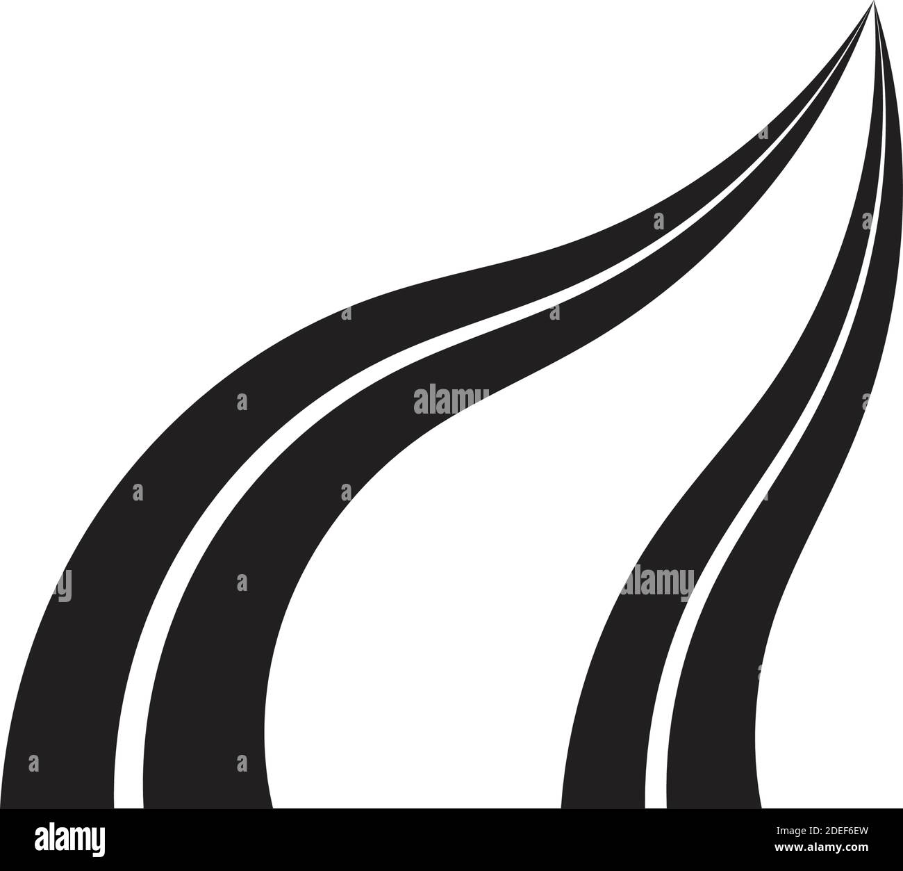 way logo vector template illustration Stock Vector Image & Art - Alamy
