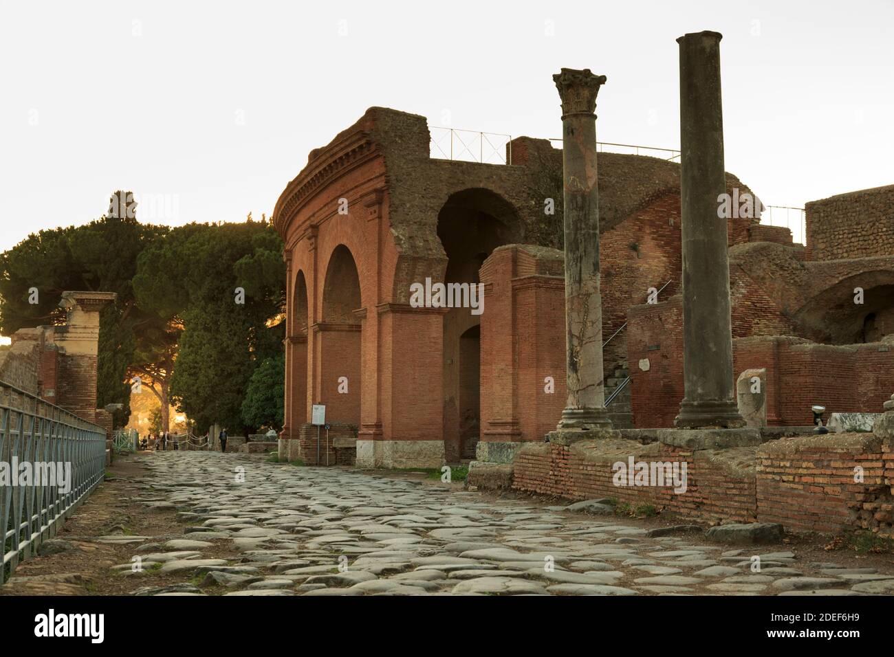 Ancient ostia antica ruins hi-res stock photography and images - Alamy