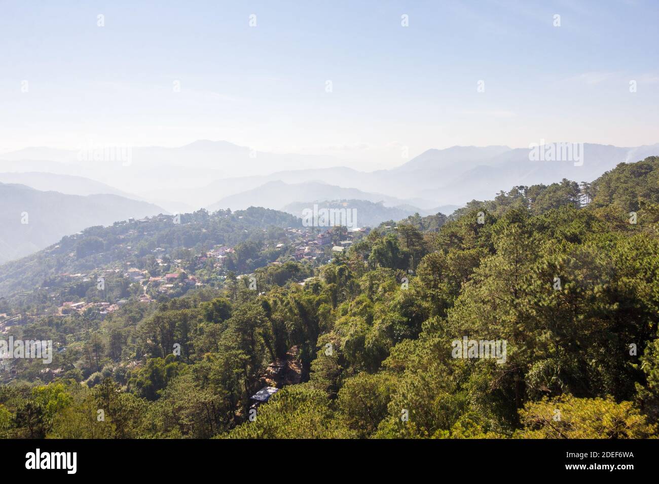 Mountain city landscape in Baguio City, Philippines Stock Photo - Alamy