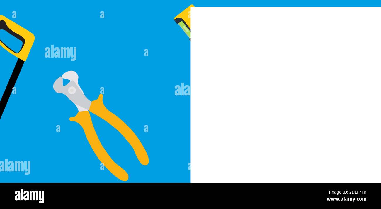 Repair Tools Seamless Pattern Background. Vector Illustration Stock ...