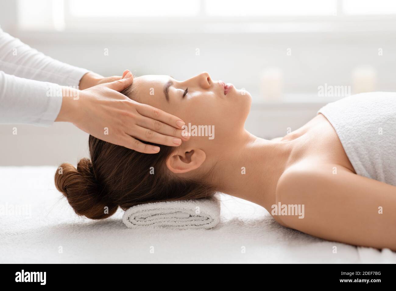 Side view closeup unrecognizable hi-res stock photography and images ...