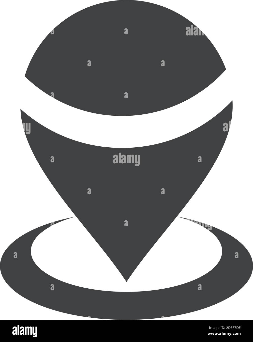 Location point Logo vector template Stock Vector Image & Art - Alamy