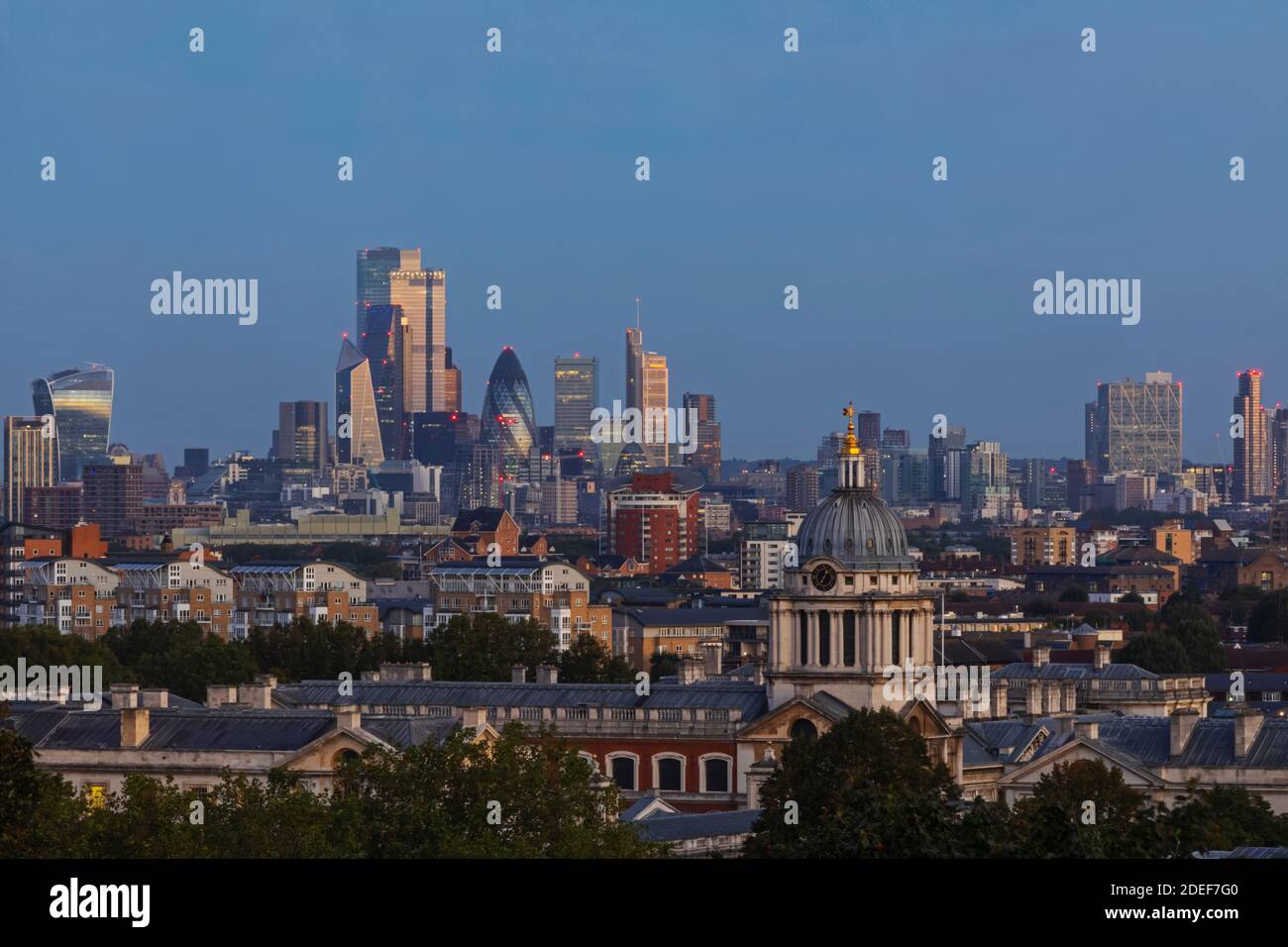 Greenwich park skyline hi-res stock photography and images - Alamy