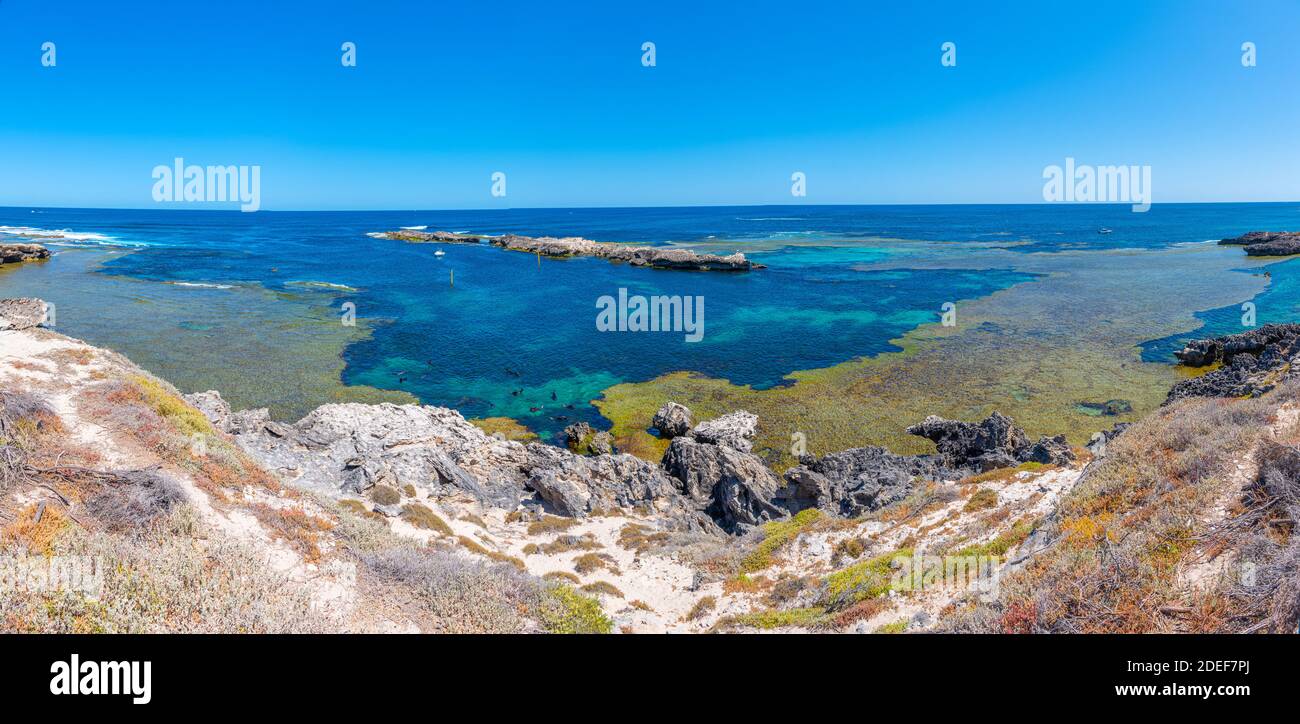 Cathedral rocks at Rottnest island in Australia Stock Photo - Alamy