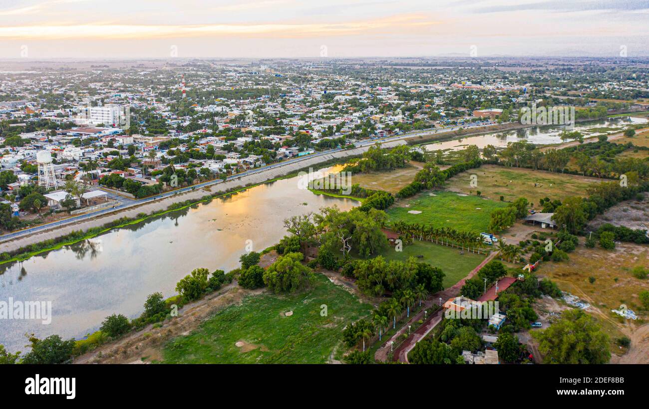 Guasave, Sinaloa, Mexico. Aerial view. (Photo by Luis Gutierrez / Norte ...