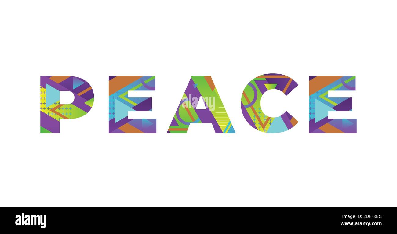 Peace Word Art