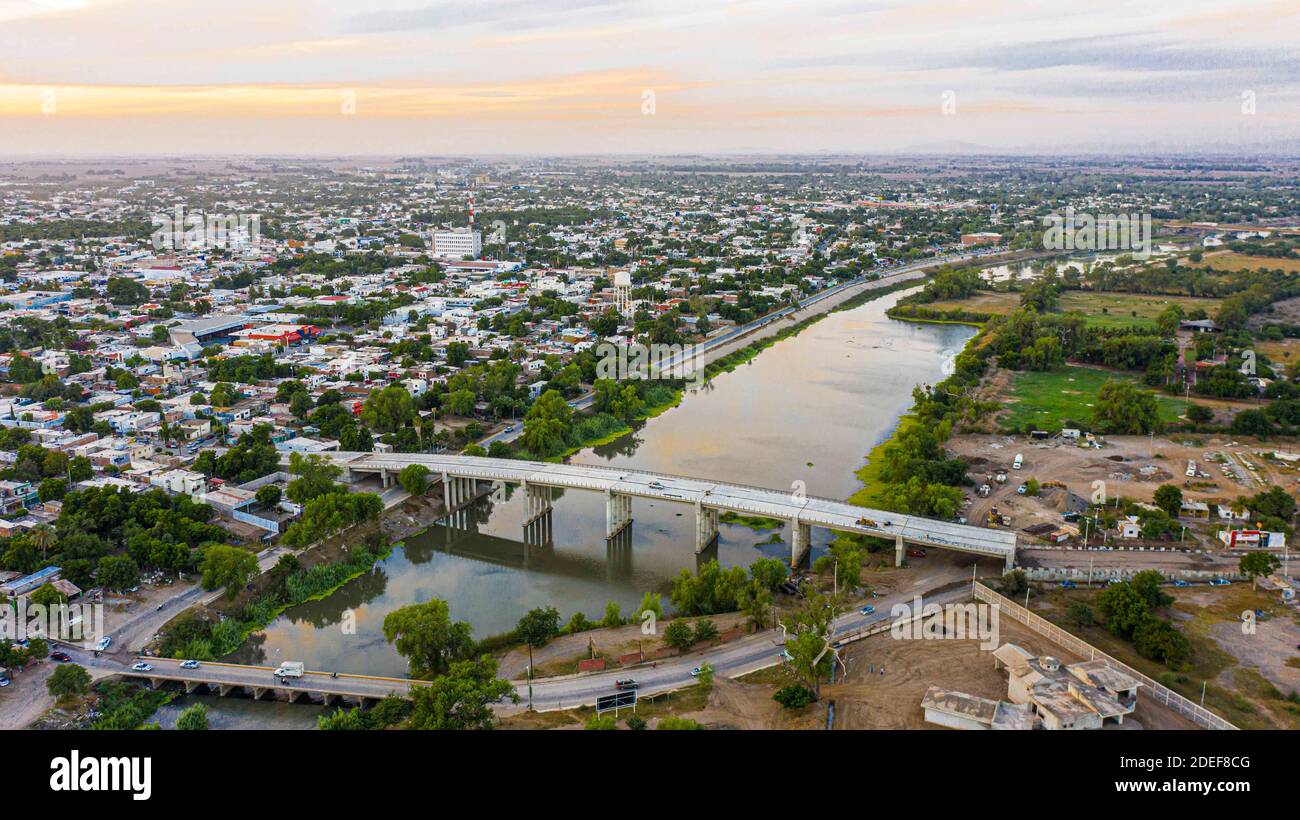 Guasave, Sinaloa, Mexico. Aerial view. (Photo by Luis Gutierrez / Norte ...