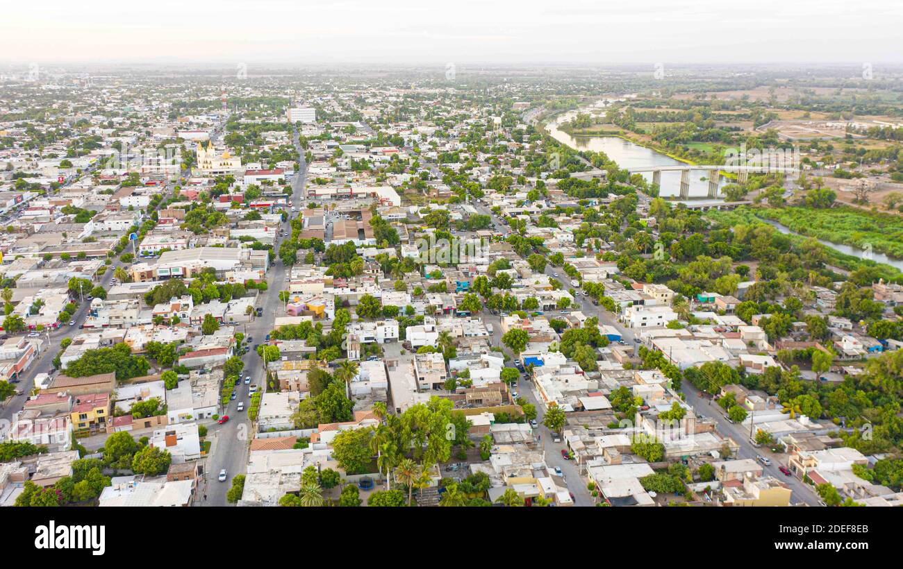 Guasave, Sinaloa, Mexico. Aerial view. (Photo by Luis Gutierrez / Norte ...