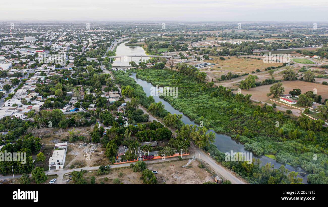 Guasave, Sinaloa, Mexico. Aerial view. (Photo by Luis Gutierrez / Norte ...