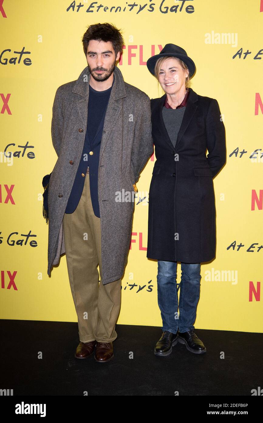 Anne Consigny and son Vladimir Consigny attend the Photocall for 'At ...