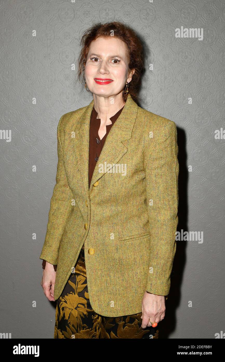 Lou Jeunet attends the Curiosa premiere at Cinema MK2 Beaubourg on ...