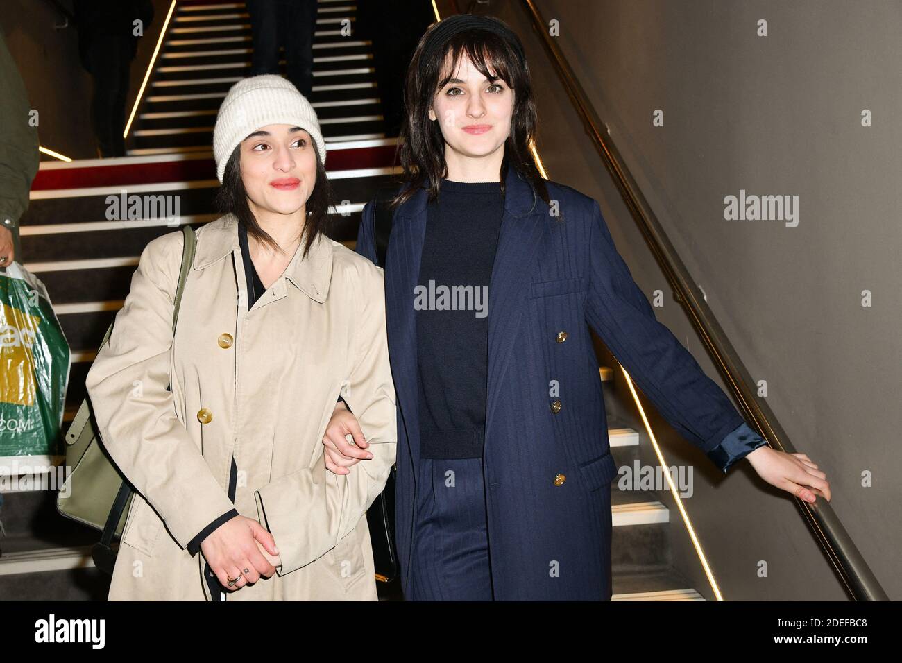 Camélia Jordana and Noemie Merlant attend the Curiosa premiere at ...