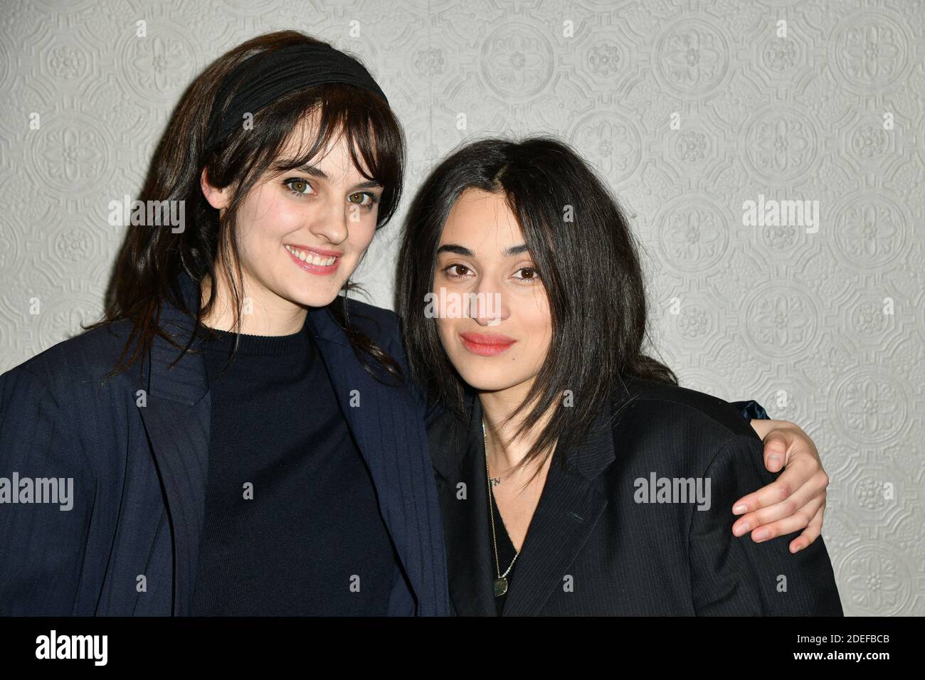 Noemie Merlant and Camelia Jordana attend the Curiosa premiere at ...