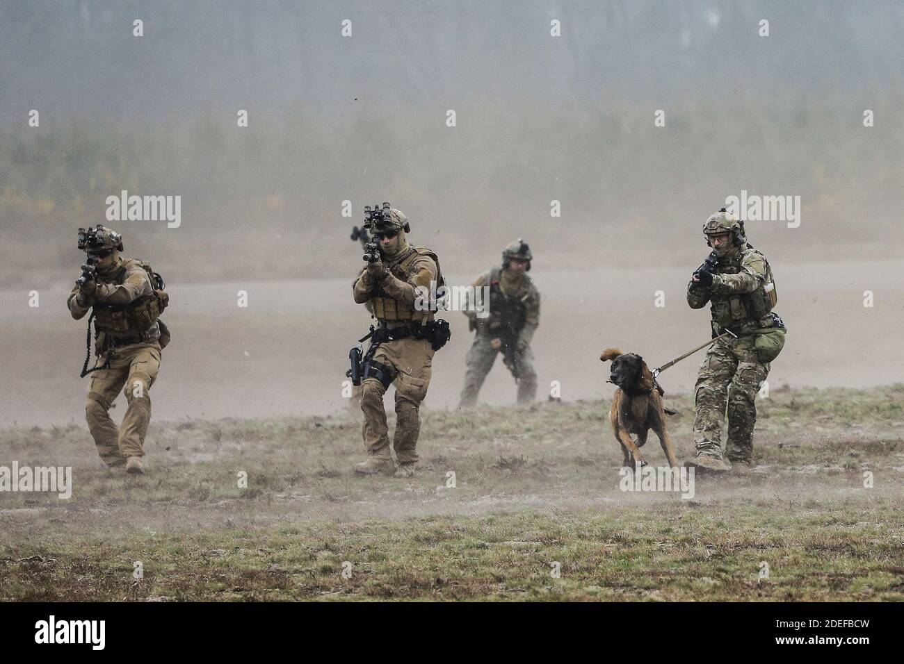 French army's special forces show their skills during the Special ...