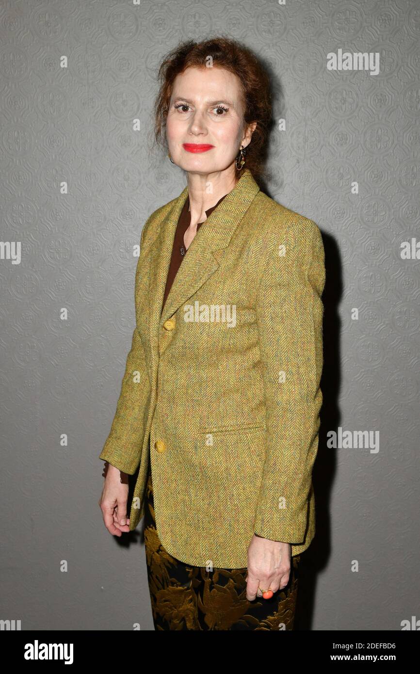 Lou Jeunet attends the Curiosa premiere at Cinema MK2 Beaubourg on ...