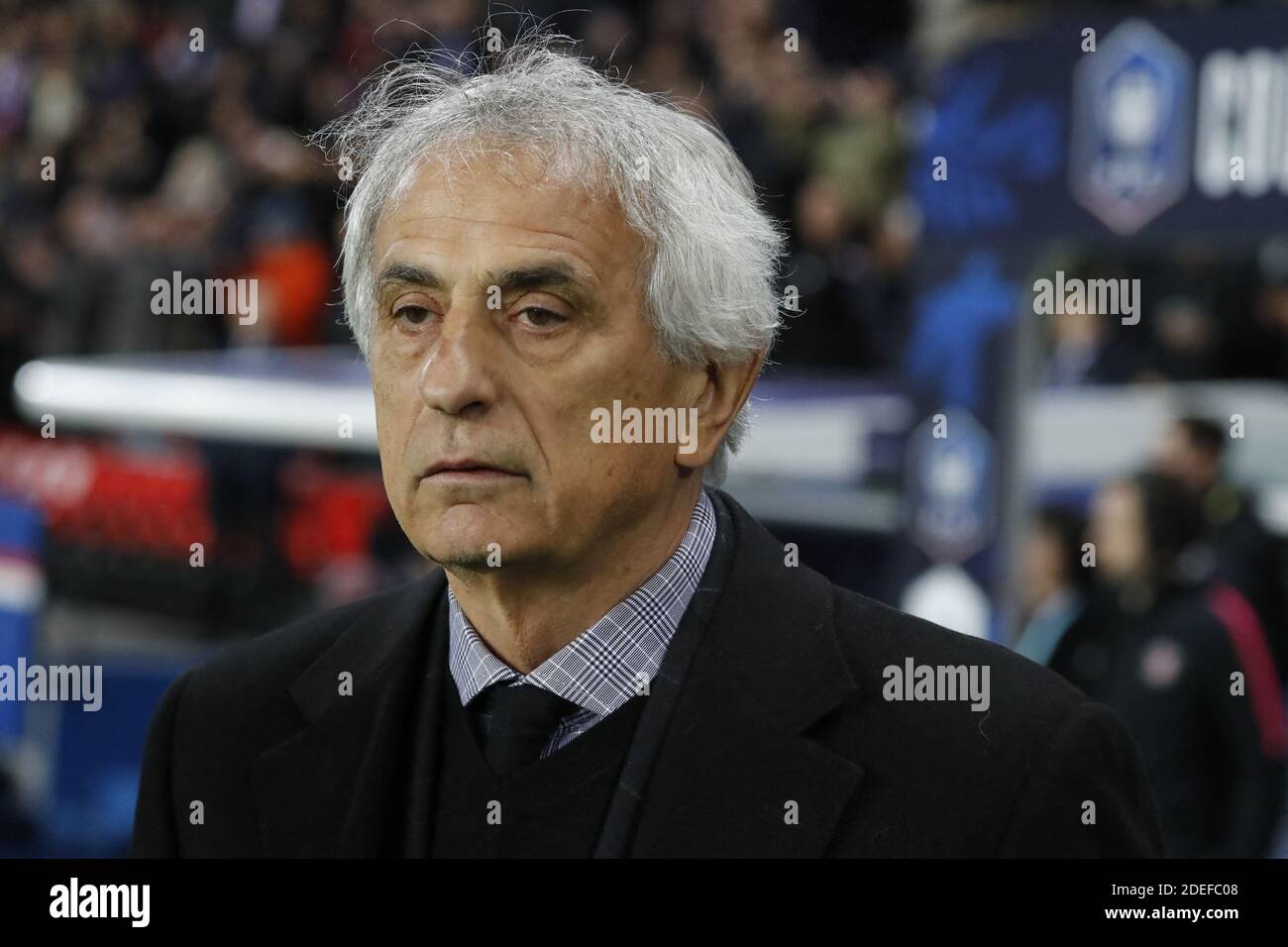 FC Nantes Manager Vahid Halilhodzic during the French Cup semi-final ...