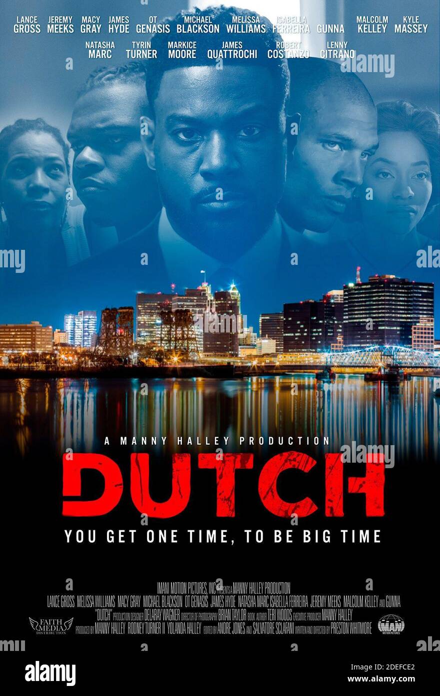 DUTCH, US poster, from left: Macy Gray, Gunna, Lance Gross, Jeremy ...