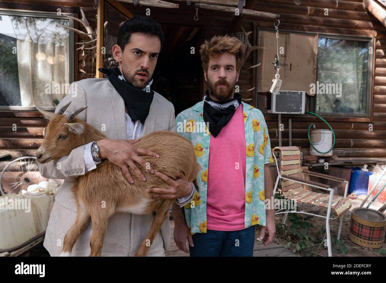 HALF BROTHERS, from left: Luis Gerardo Mendez, Connor Del Rio, 2020. ph ...