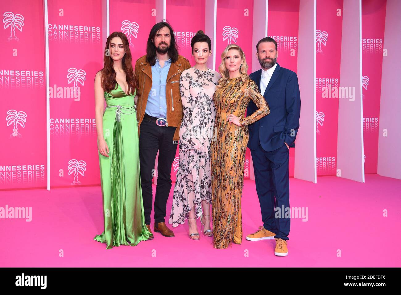 (L-R) Jury's members Miriam Leone, Robin Coudert, Katheryn Winnick ...