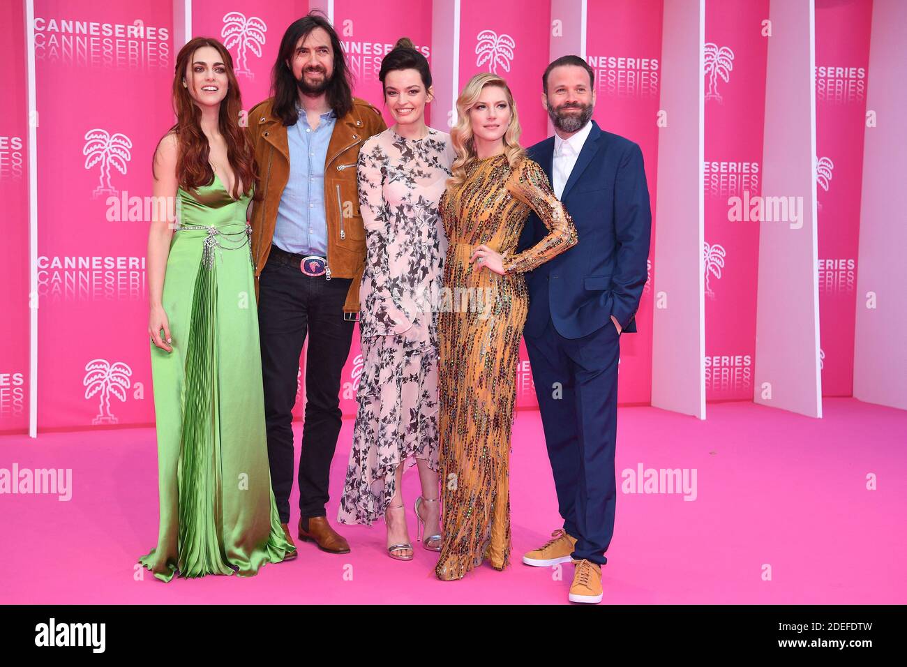 (L-R) Jury's members Miriam Leone, Robin Coudert, Katheryn Winnick ...