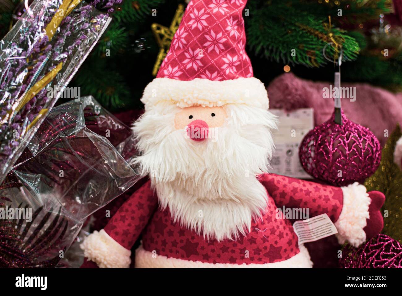 Smiling santa claus cartoon hi-res stock photography and images - Alamy