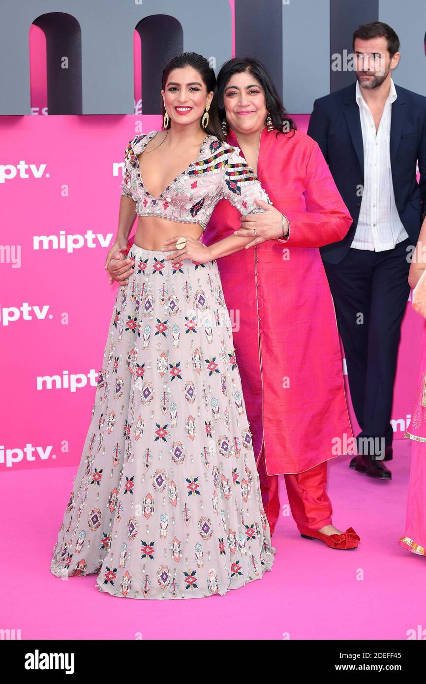 Gurinder Chadha and Pallavi Sharda from the serie 'Beecham House ...