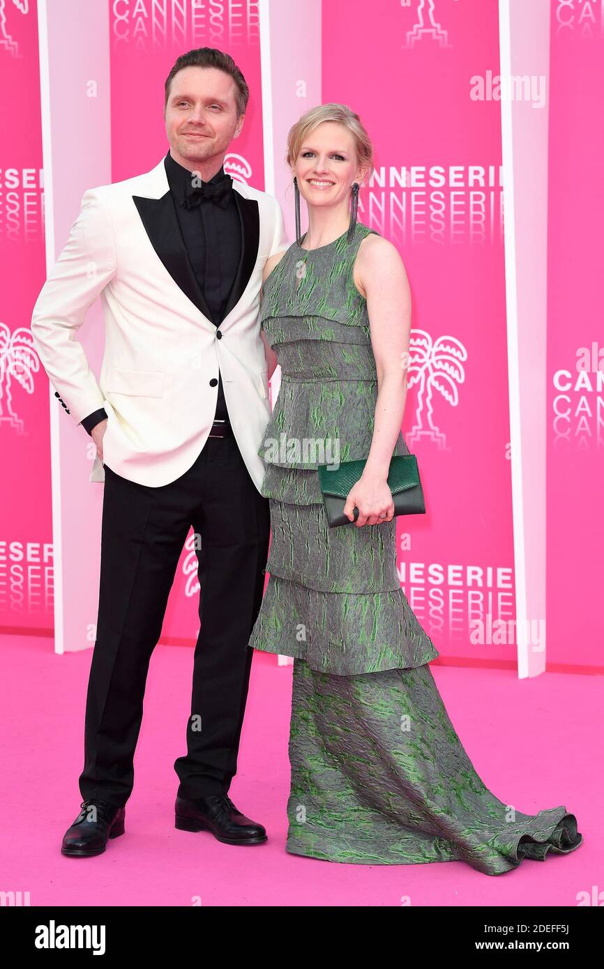 Sophia Heikkila and Pelle Heikkila attend the 2nd Cannesseries ...