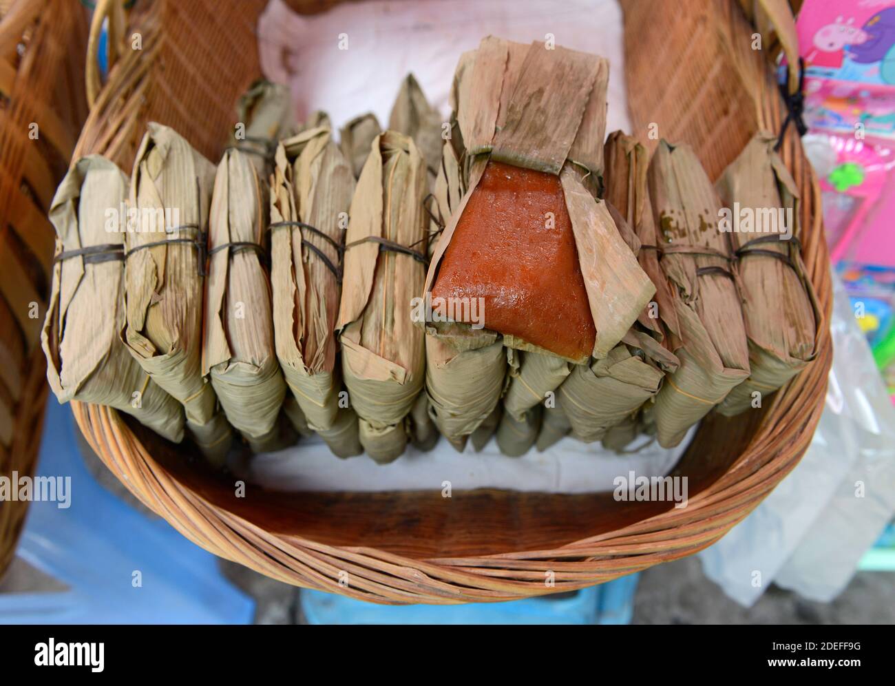Bamboo wrapped hi-res stock photography and images - Alamy