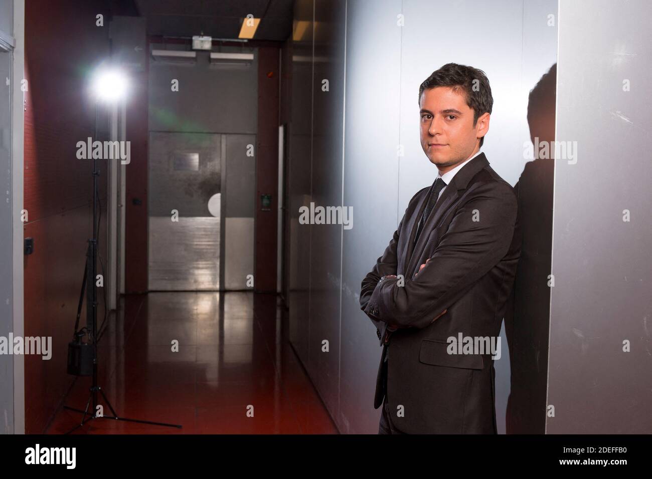 Exclusive - Francis Letellier receives Gabriel Attal on Dimanche En ...