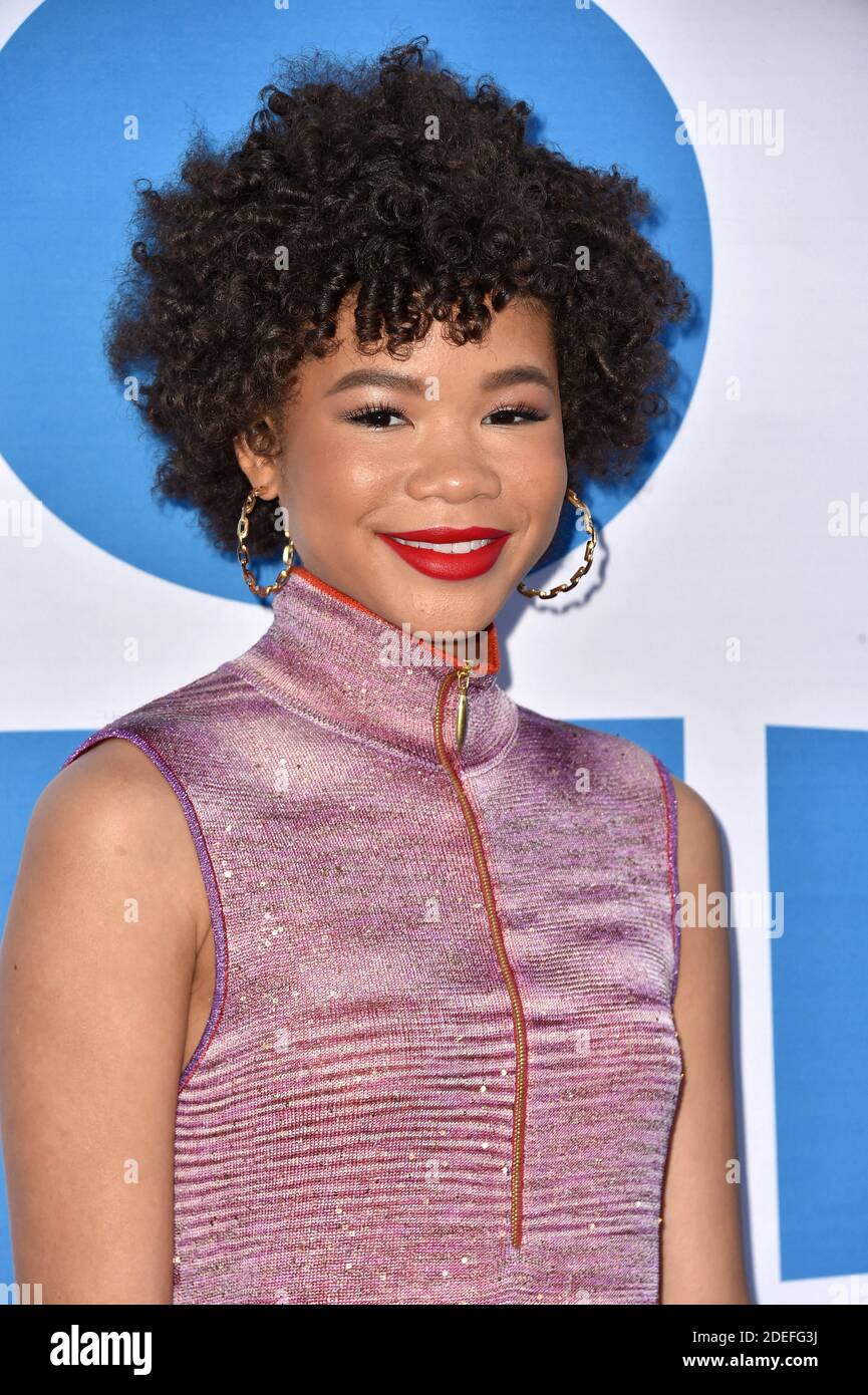 Storm Reid attends the premiere of Universal Pictures 'Little' at ...