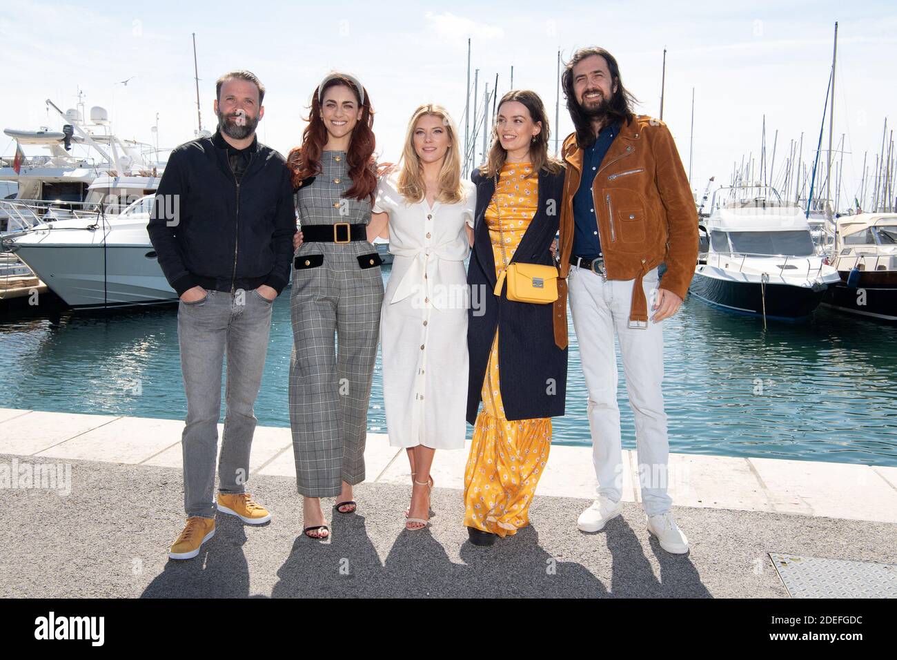 (L-R) Jury president, Baran Bo Odar, jury menbers Miriam Leone ...