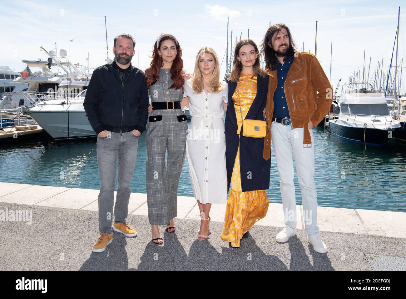 (L-R) Jury president, Baran Bo Odar, jury menbers Miriam Leone ...